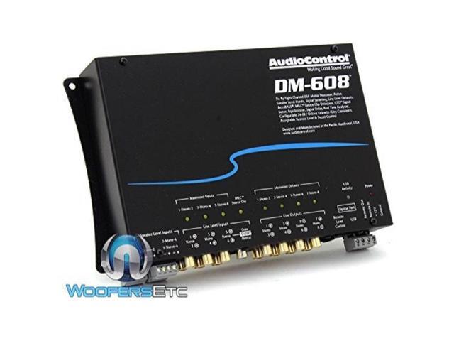 AudioControl DM-608 Premium 6 Input 8 Output DSP Matrix Processor ...