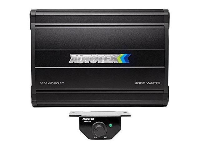 Autotek Mean Machine 4000W Mono Amplifier 1-Ohm Stable Car Audio Amp ...