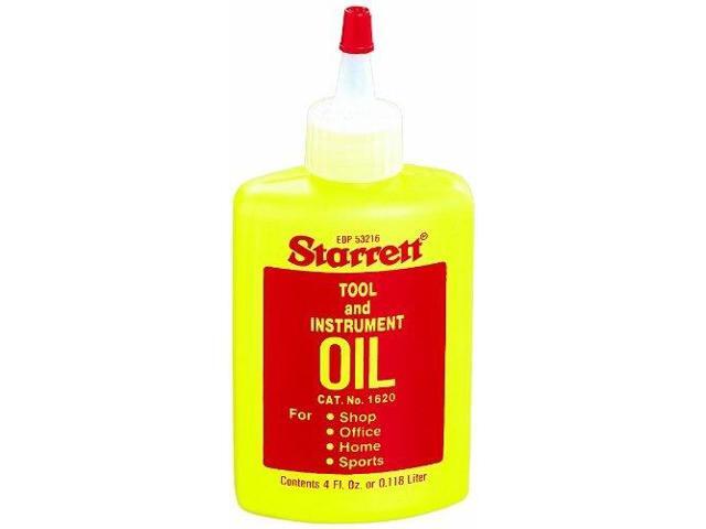 Starrett Mineral Machine Oil, 4 oz. Drip Bottle Yellow 1620 - Newegg.com