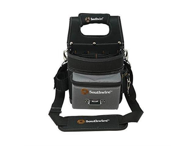 southwire tools & equipment bagesp electrician's shoulder pouch tool ...