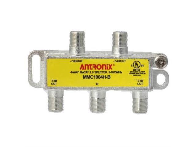 4 Way Antronix MMC1004H-B 5-1675 MHz MoCA 2.0 Splitter for Frontier Formerly Verizon Fios ...