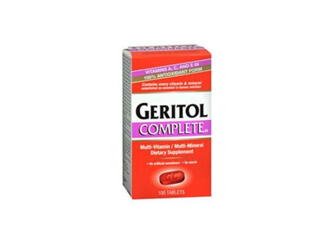 Geritol Complete Tablets, 100 Tabs by Geritol - Newegg.com