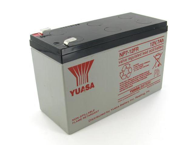 Yuasa NP7-12FR 12V/7Ah Sealed Lead Acid Battery-F1 Terminal - Newegg.com