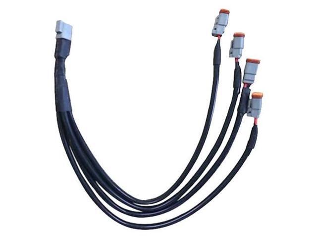 Black Oak LED 4 Piece Connect Cable 4 Piece Connect Cable - Newegg.com