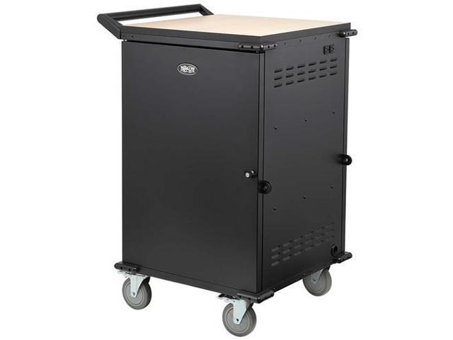Tripp Lite CSCSTORAGE1 Locking Storage Cart for Mobile Devices and AV ...