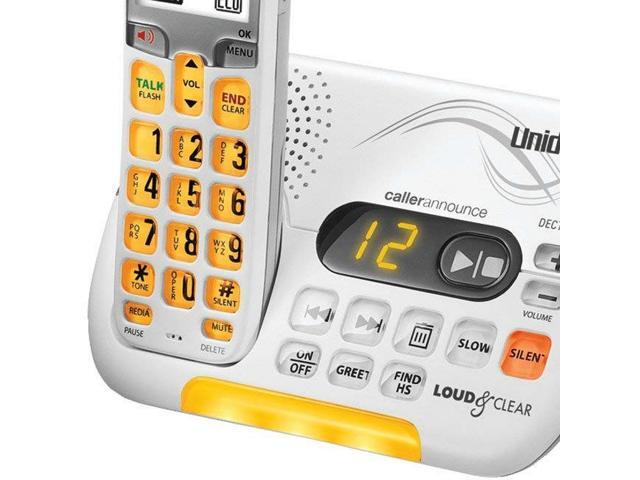 Uniden D3097 Uniden d3097 series cordless caller id answering system ...