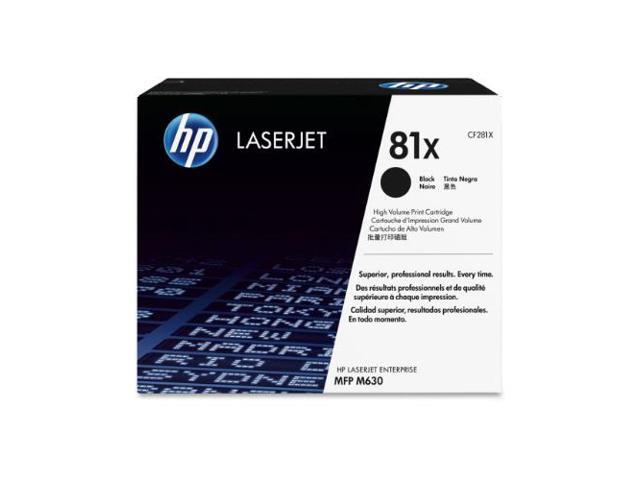 HP 81X High Yield Black Original LaserJet Toner Cartridge, CF281X ...