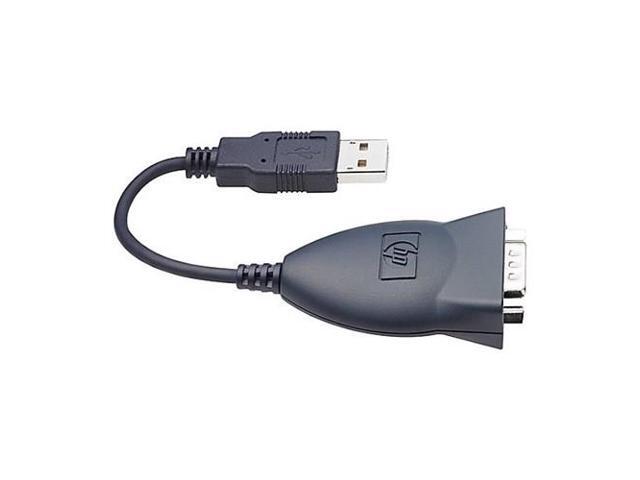 HP USB to Serial Port Adapter - USB/Serial for PC, Desktop Computer - 3 ...