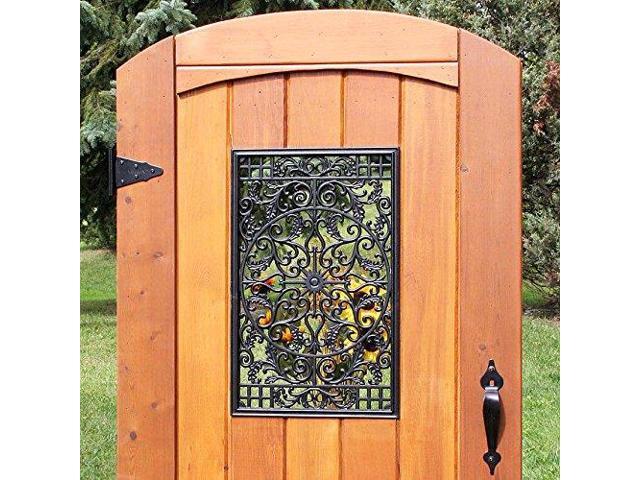 Nuvo Iron Rectangular Decorative Insert For Fencing, Gates, Home ...