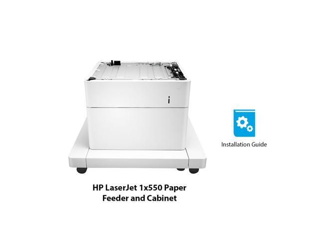 HP J8J91A Paper Feeder And Cabinet - Printer Base With Media Feeder ...