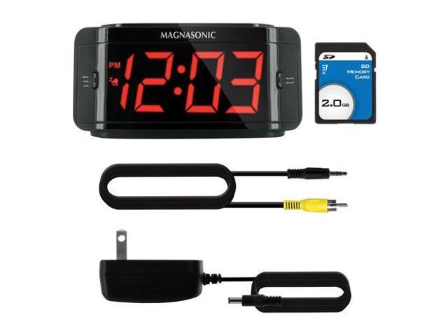 Covert Alarm Clock DVR with Built-in Color Pinhole Surveillance Spy ...