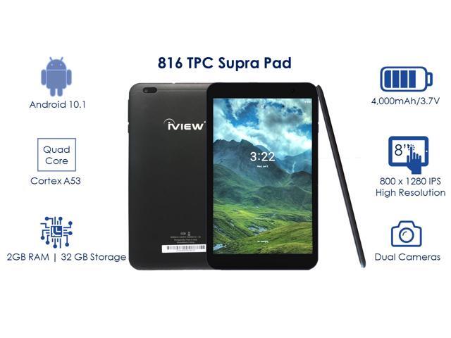 iView - 816TPC Slim Matte Black, 8inch Tablet, Fast Charging with ...