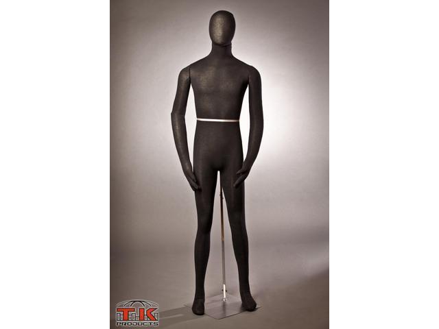 Male Mannequin, Flexible Posable Full-size In Black - Newegg.com