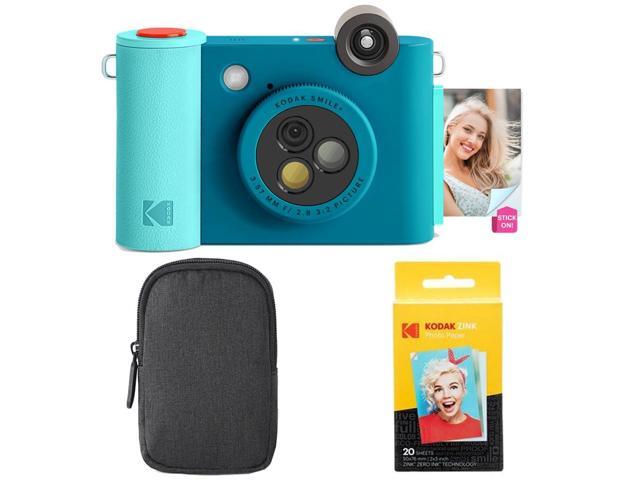 KODAK Smile+ 2-in-1 Digital Instant Print Camera & Wireless Bluetooth ...