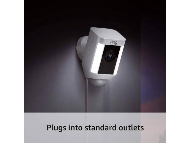 Ring Indoor/Outdoor 1080HD Wired Security Camera with LED Spotlight ...