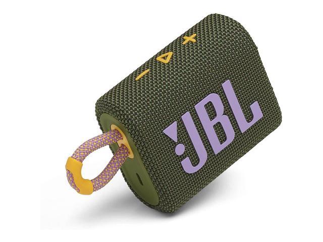JBL GO3GRN GO 3 Portable Waterproof Speaker - Green - Newegg.com