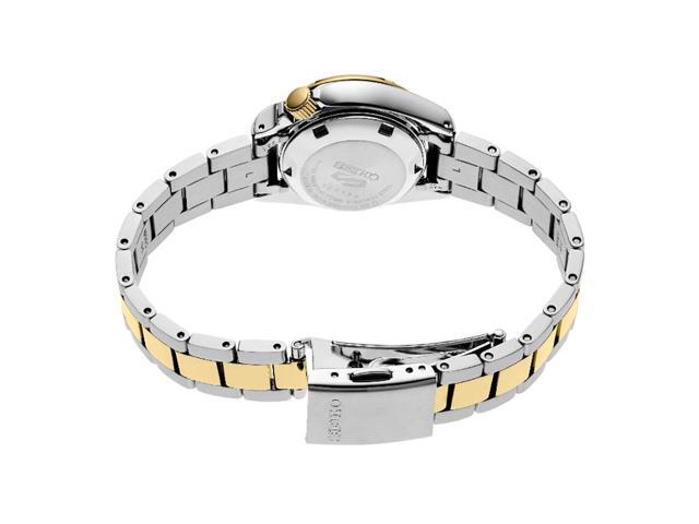 Seiko SRE004 5 Womens Sports Collection Watch - Stainless Steel/Gold ...