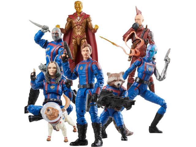 Hasbro Marvel Legends Series Guardians of the Galaxy Cosmo Build-a ...