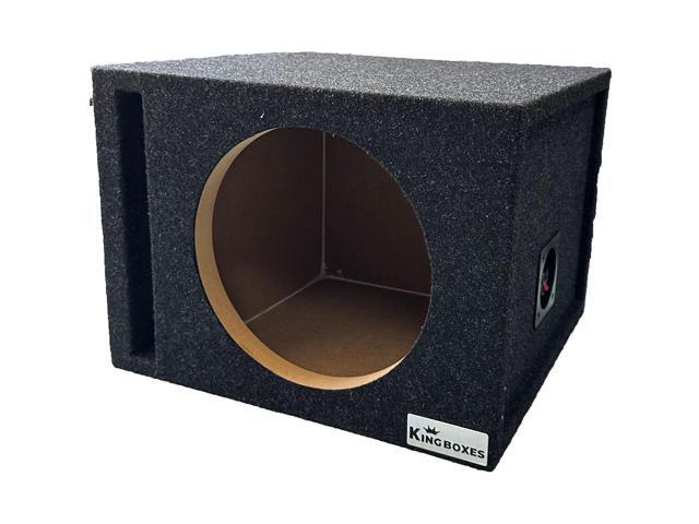 King Boxes 10 inch Single Ported Subwoofer Enclosure - Newegg.com