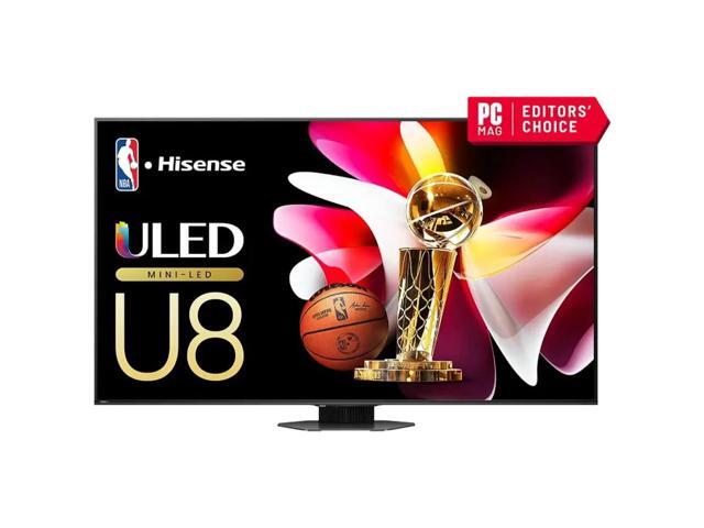 Hisense 75U8N 75 inch Class U8 Series Mini-LED ULED 4K Smart Google TV ...