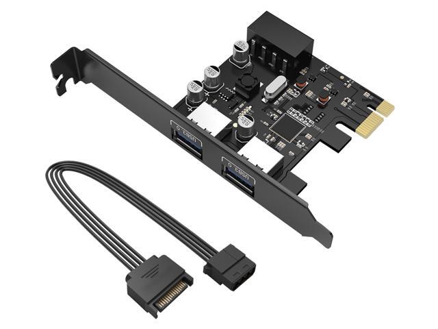 ORICO USB 3.0 PCI-Express Card 2 USB 3.0 Ports With 4PIN to 15 PIN ...