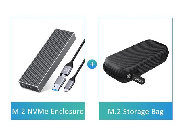 ORICO M.2 NVMe SSD Enclosure USB 3.2 Gen2 10Gbps Type-C for PCIE NVMe ...