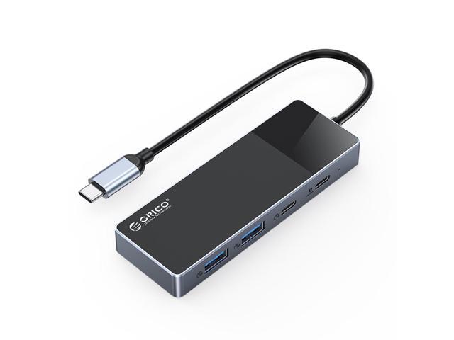 ORICO Aluminum 4 Ports USB HUB 10Gbps for Laptop, Support PD 100W, 1x ...