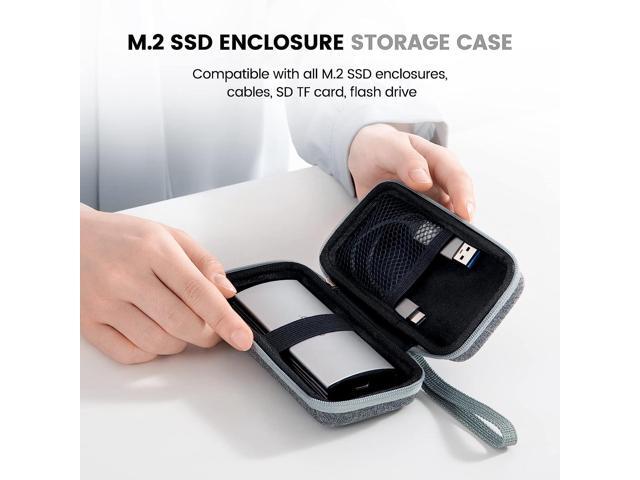 ORICO Portable Solid State Drive Case for M.2 NVMe/SATA SSD Enclosure ...