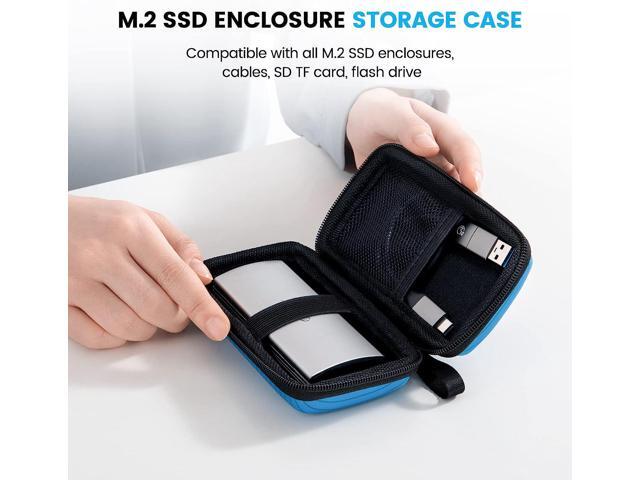 ORICO Portable Solid State Drive Case for M.2 NVMe/SATA SSD Enclosure ...