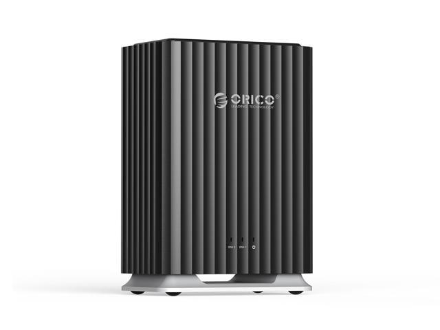 ORICO 2 Bay External Hard Drive Enclosure Type-C 5Gbps Hard Drive ...