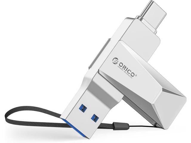 ORICO Dual Port USB 3.0 Flash Drive 256GB, 150MB/s Read 70MB/s Write ...