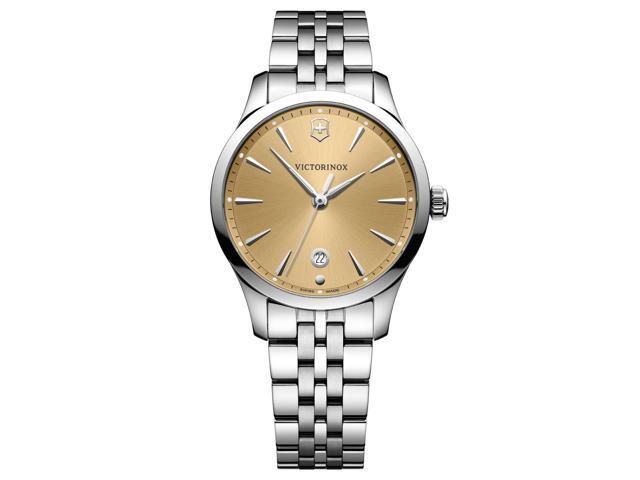 Victorinox Swiss Army 241829 Alliance Small Women's Watch Silver 35mm ...