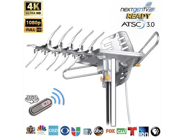 LAVA HD-2605, TV Antenna, Outdoor Remote Controlled HDTV Antenna ...