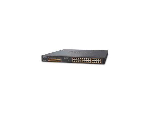 PLANET FNSW-2400PS 24-Port 10/100 Mbps PoE Web Smart Ethernet Switch ...