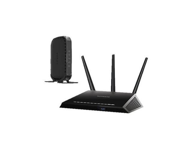 NETGEAR Nighthawk R7000 - Wireless router - 4-port switch - GigE - 802 ...