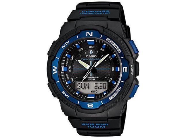 Casio Twin Sensor Compass Thermometer Watch SGW500H-2BV - Newegg.com