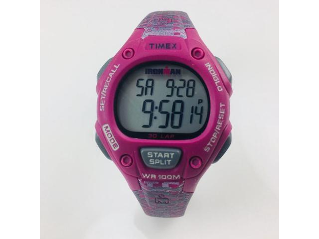 Timex Ironman Classic 30 Pink Sports Watch TW5M07600 - Newegg.com