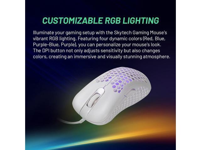 Skytech Gaming Classic M-1200N RGB Gaming Mouse, 6200 DPI, Chroma RGB ...