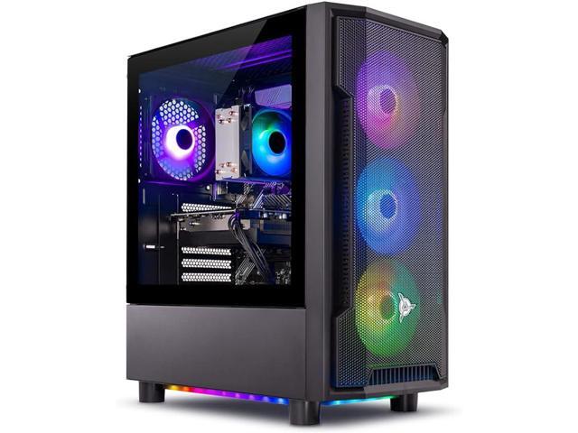 Skytech Shadow Gaming PC Desktop, Ryzen 5 5500 3.6 GHz (4.2GHz Turbo ...