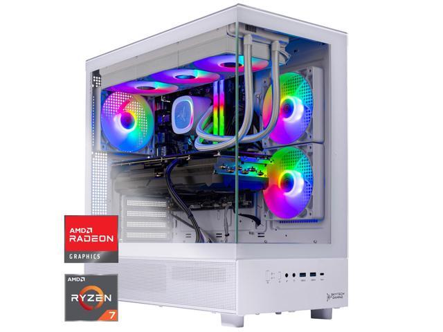 Skytech Azure 3 Gaming PC Desktop, Ryzen 7 5700 3.7 GHz (4.6GHz Turbo), AMD RX 7600 8GB , 1TB ...