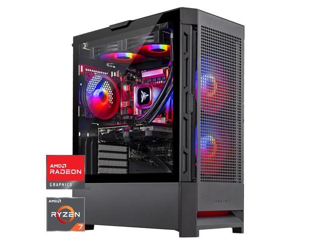 Skytech Gaming Blaze4 Mini Desktop PC, Ryzen 7 7800X3D 4.2 GHz (5GHz ...