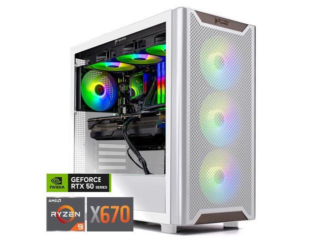 Skytech Chronos 3 Gaming PC, AMD Ryzen 9 9900X 4.4GHz, NVIDIA RTX 5070 ...