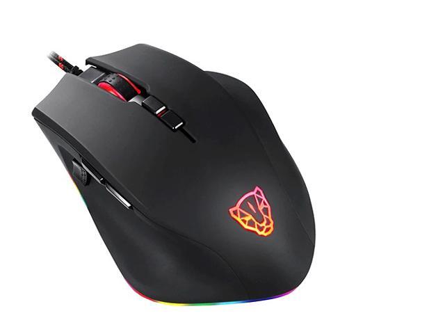 5000 DPI Gaming Mouse RGB Backlit for Computer/PC/Laptop, USB Wired ...