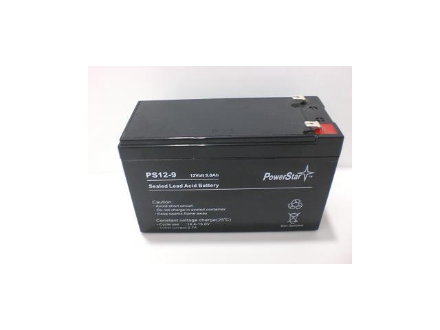 12V 7AH SLA Battery Replaces hr9-12 gp1270 sla1075 gp1270f2 wp7-12 bp8 ...