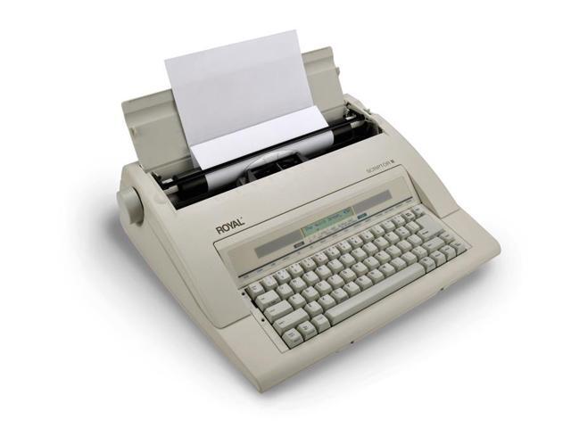 Royal 69147T Scriptor II Personal Portable Electronic Typewriter with ...