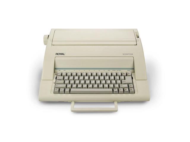 Royal 69149V Scriptor Personal Portable Electronic Typewriter - Newegg.com