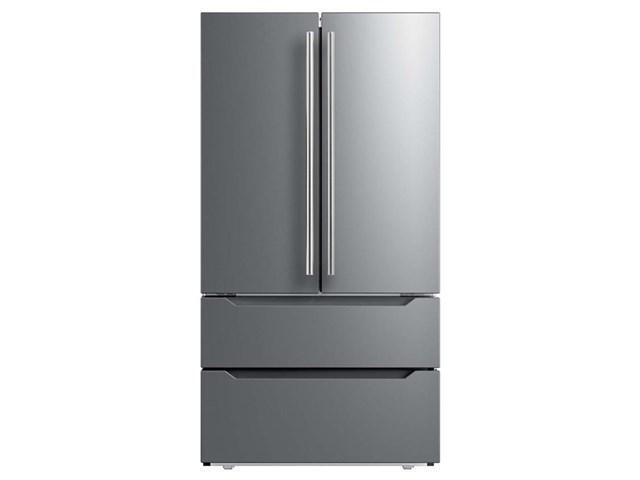 Midea 23 CF Counter-Depth 4-Door French Door 23 CF Counter-Depth 4-Door ...