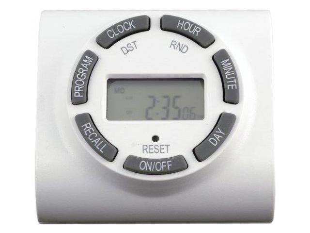GE 15089 7-Day Digital Plug-In Lamp/Appliance Timer - Newegg.com