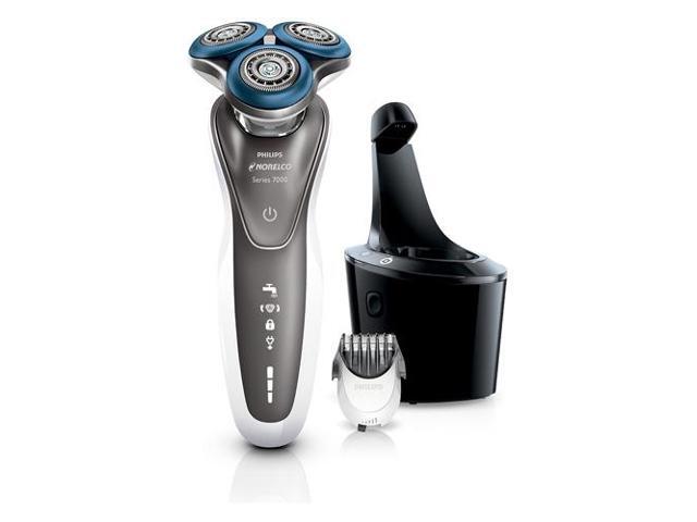 Philips Norelco S7720/85 7700 Wet & Dry Electric Shaver with Smartclean ...
