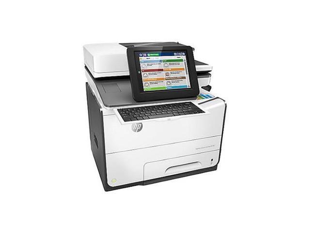 HP PageWide Enterprise Color Flow MFP 586z (G1W41A#201) Printer ...